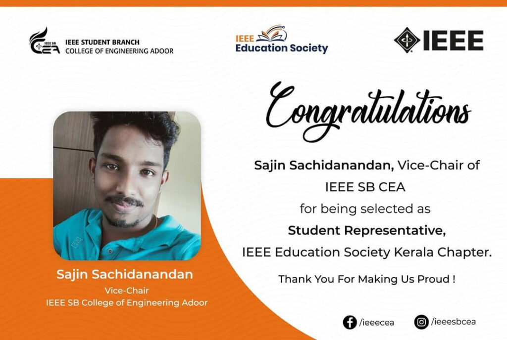 Achievements – IEEE SB CEA
