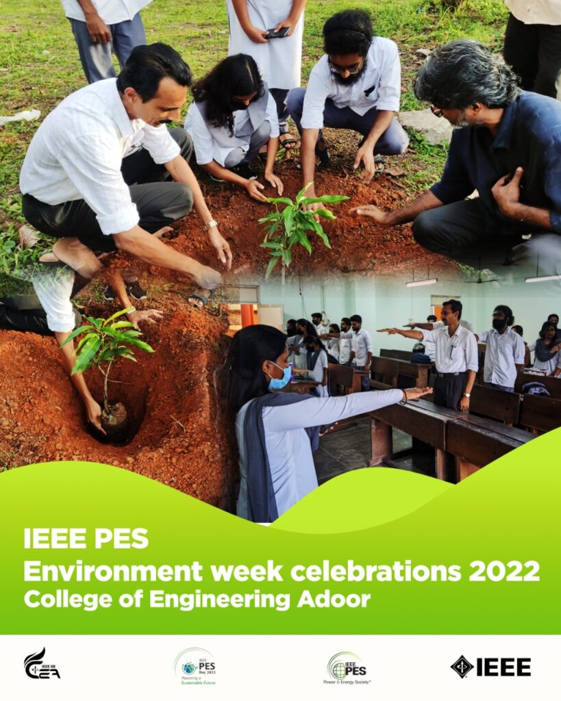 ENVIRONMENT WEEK CELEBRATION – IEEE SB CEA