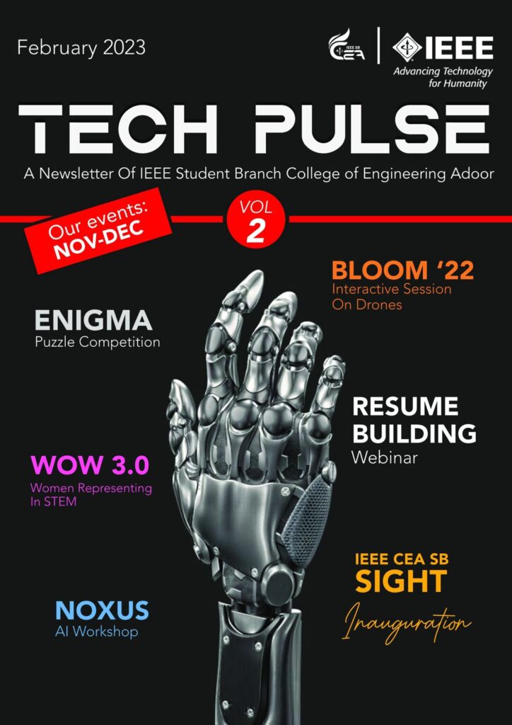 Tech Pulse – IEEE SB CEA