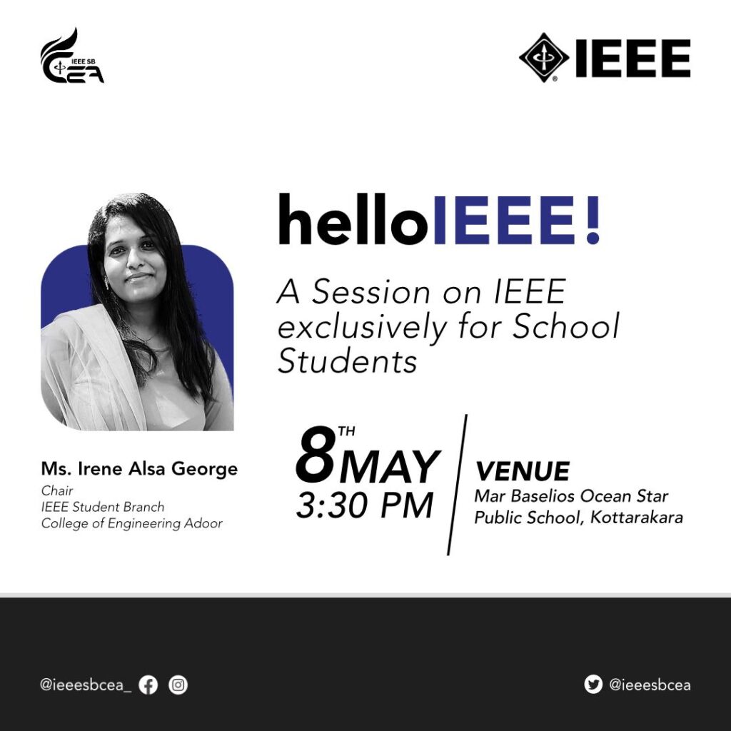 Hello IEEE – IEEE SB CEA
